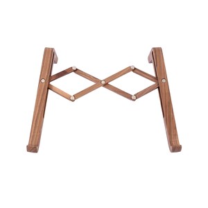 Folding Walnut Wood Laptop Stand Portable Wooden Laptop Stand - Etsy Canada
