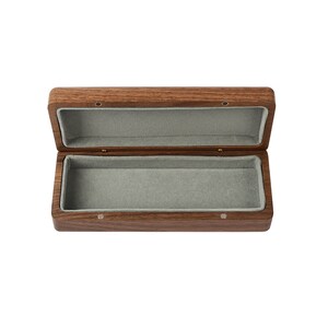 Walnut Wood Glasses Case, Beech Wood Eyeglasses Case, Rectangle Eyewear ...