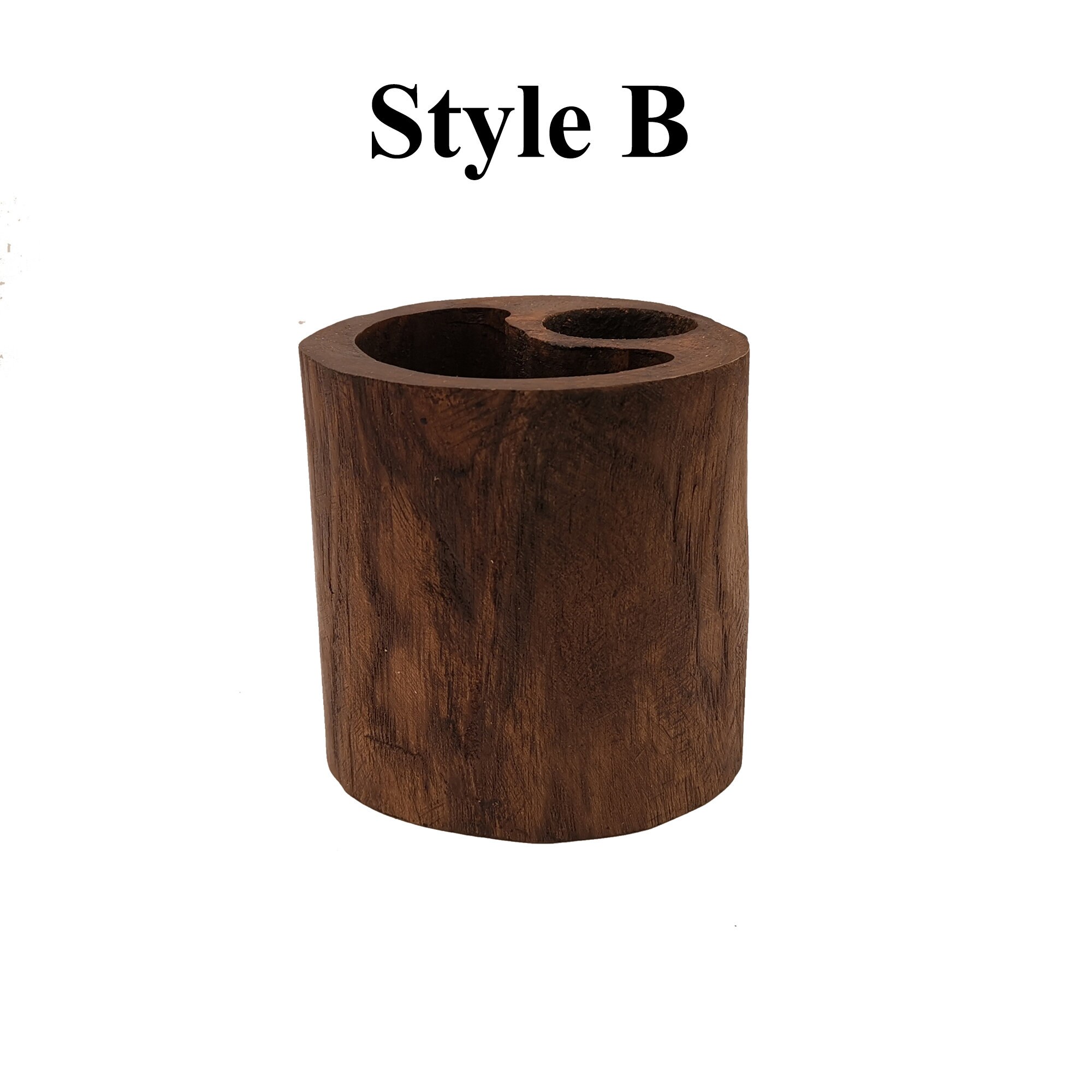 Handmade Vintage Wood Pen Holder for Desk Rustic Pencil - Etsy