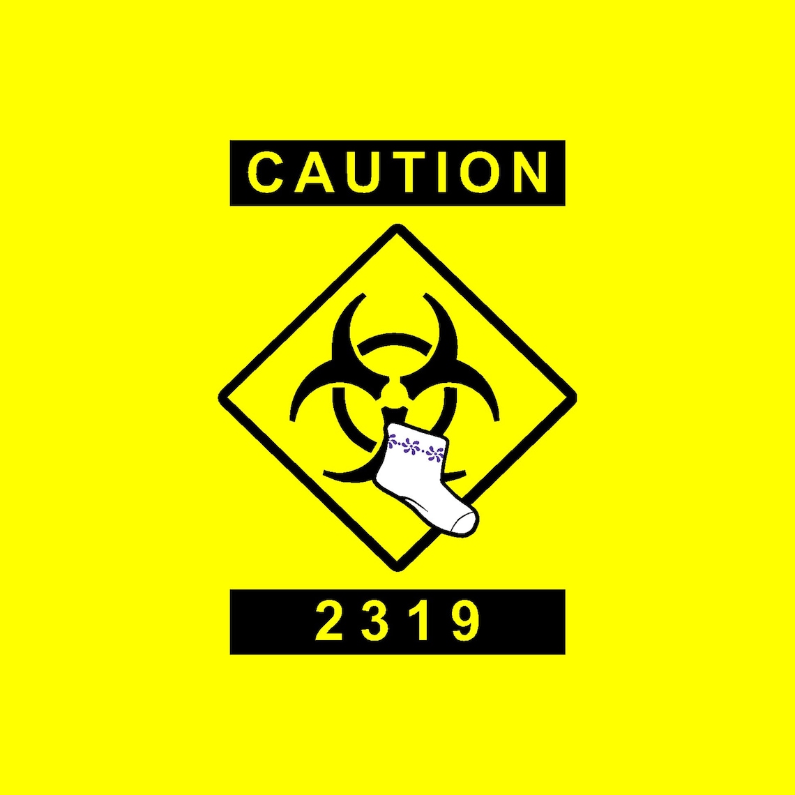 Monsters Inc SVG 2319 Sock Monsters Inc Caution Clipart - Etsy