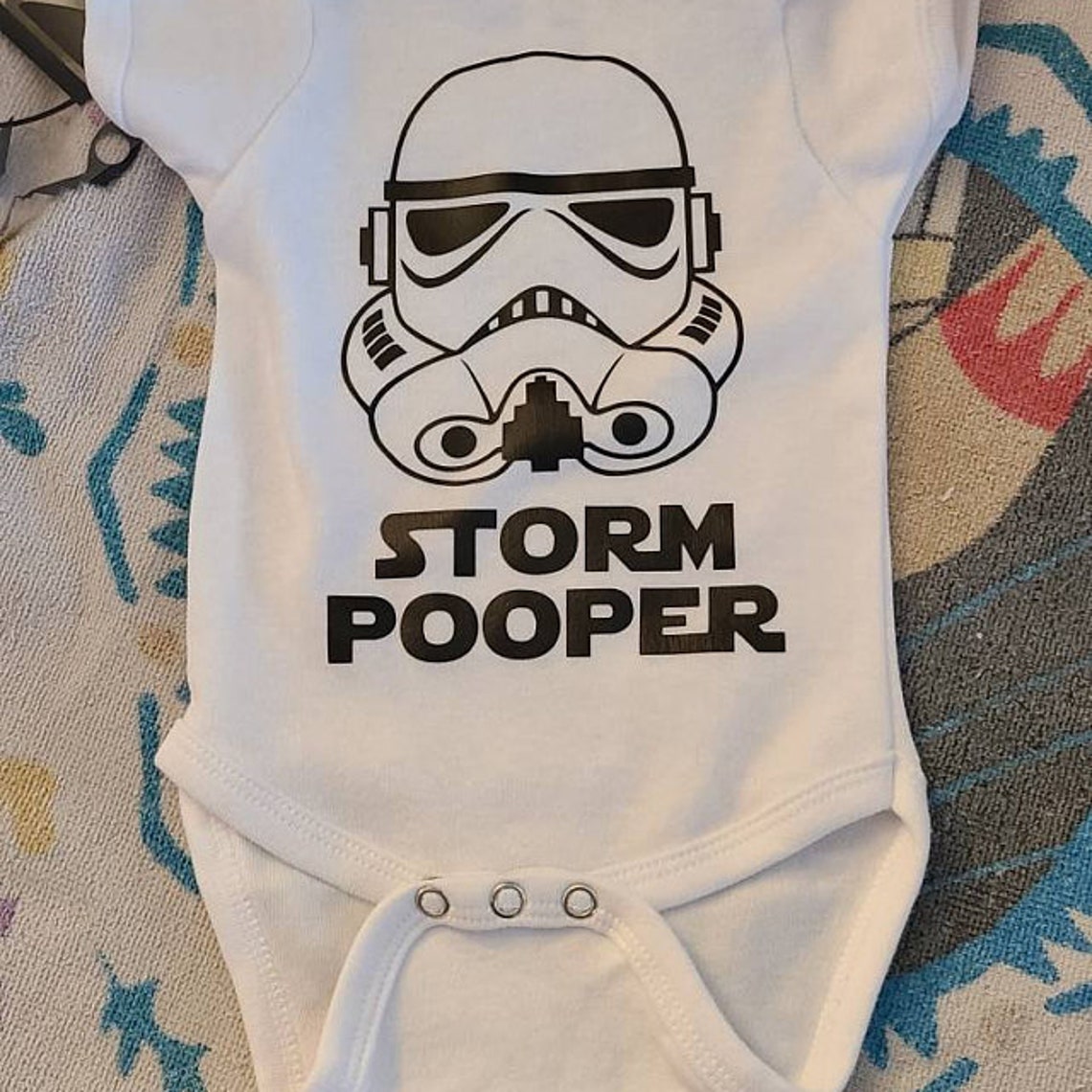 Storm Pooper Trooper SVG Baby Starwars Onesie Downloadable for | Etsy