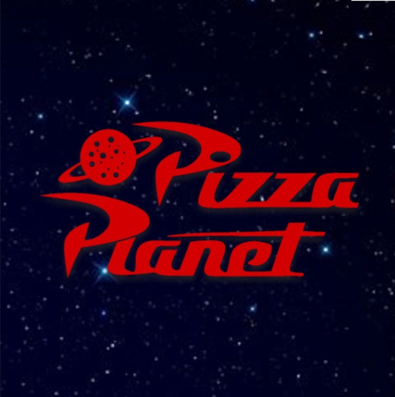 Pizza Planet SVG Toy Story Alien Clipart Download Cut With Sillhouette ...