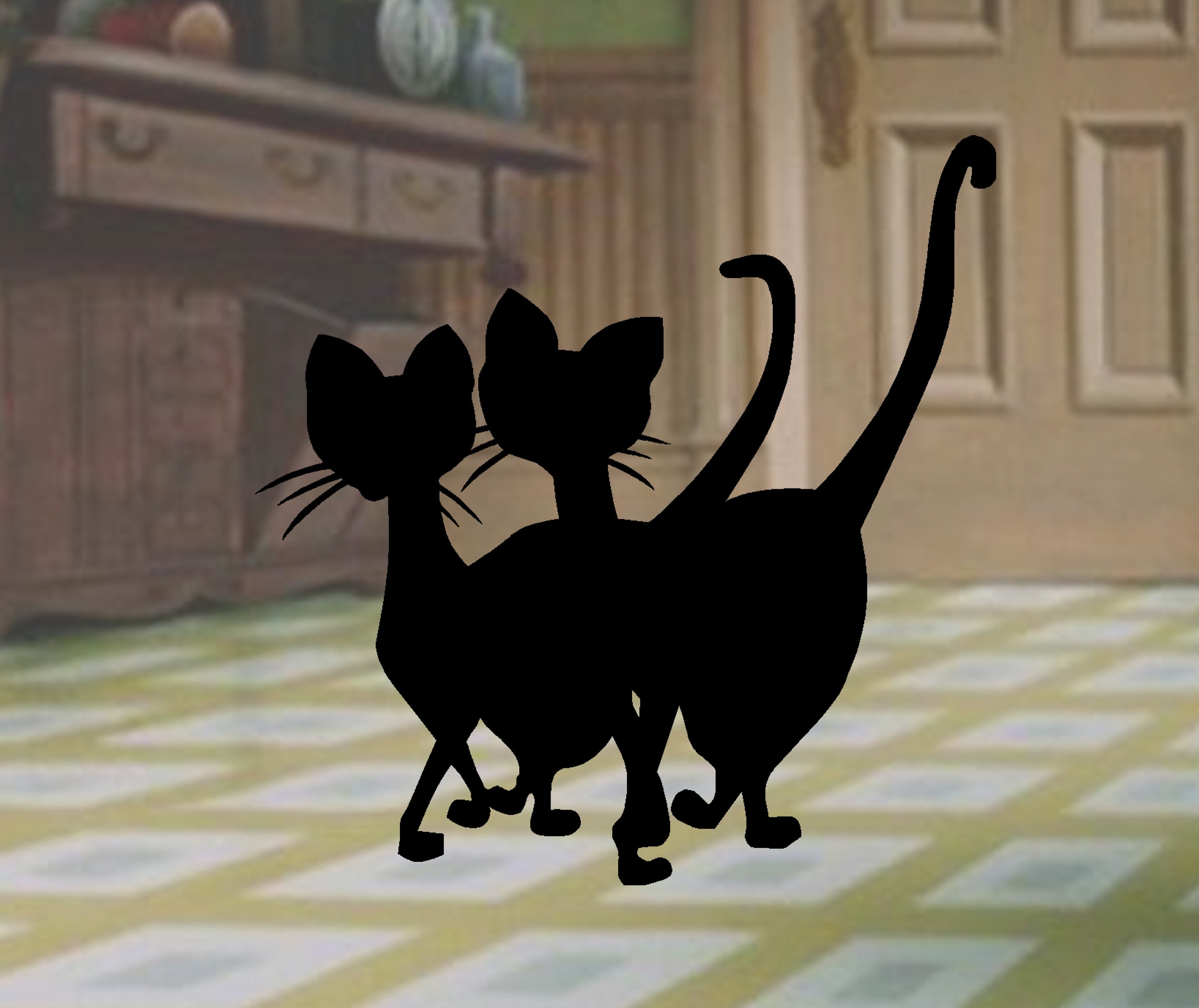 Lady And The Tramp Siamese Cats