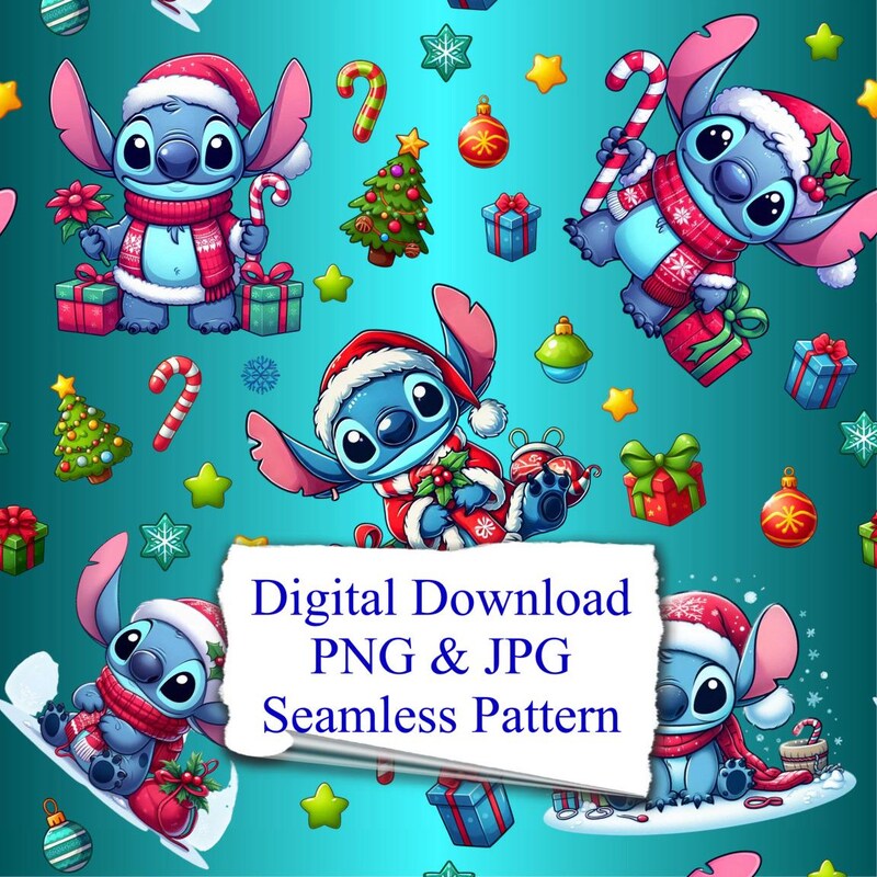 Stitch Wallpaper - Etsy