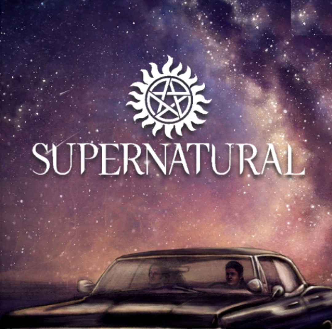 Supernatural Logo SVG Decal Clipart Download Cut With Sillhouette or ...