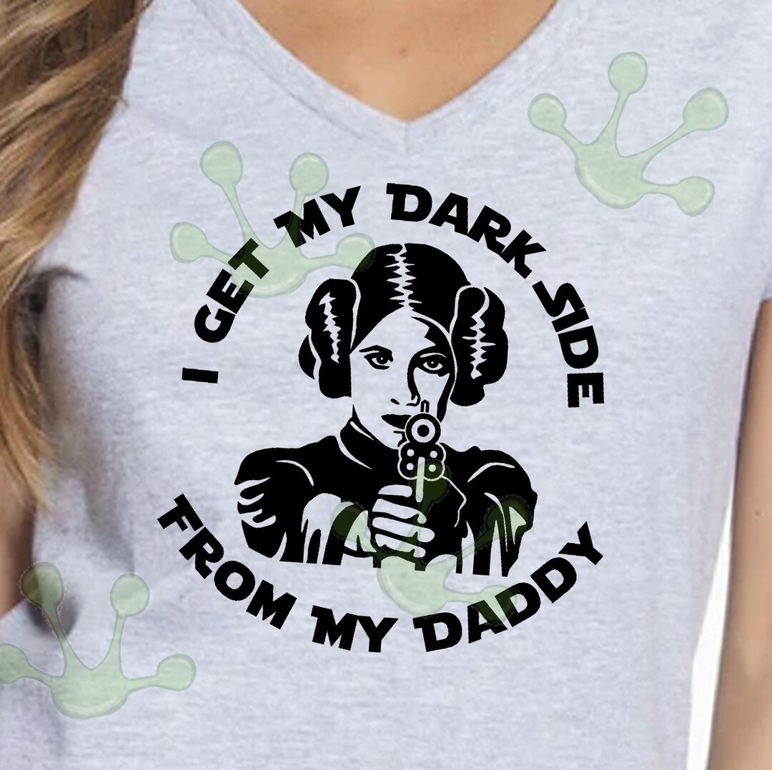Princess Leia SVG It's Star Wars T-shirt Graphics - Etsy