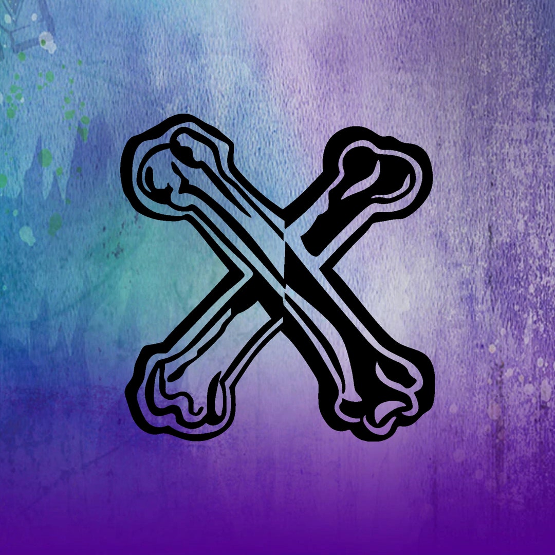 Descendants Symbol SVG Carlos Bones Oscar De Vil - Etsy