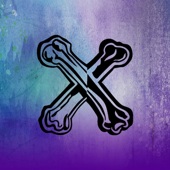 Descendants Symbol SVG Carlos Bones Oscar De Vil - Etsy Ireland