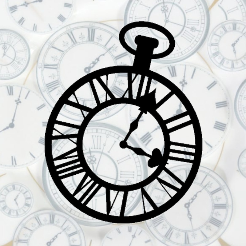 Alice in Wonderland Clock - Etsy