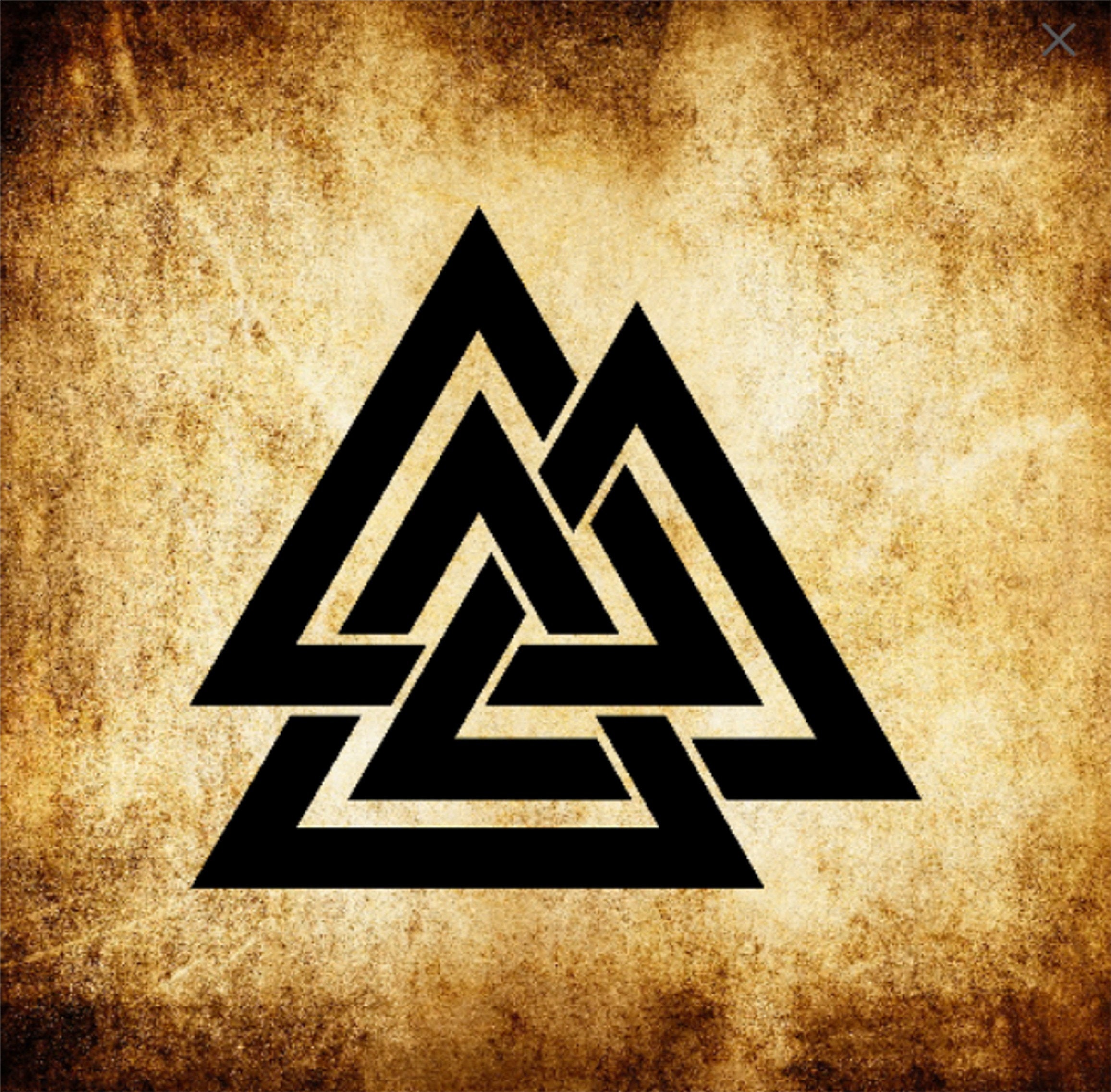 Viking Symbol SVG Valknut Logo Tshirt Download for DIY Cricut | Etsy