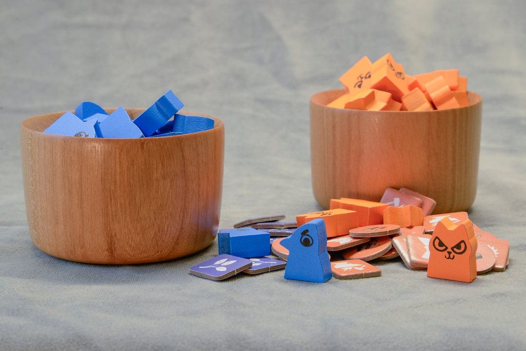 Tex's Board Game Token Bowls- Cherry - Etsy