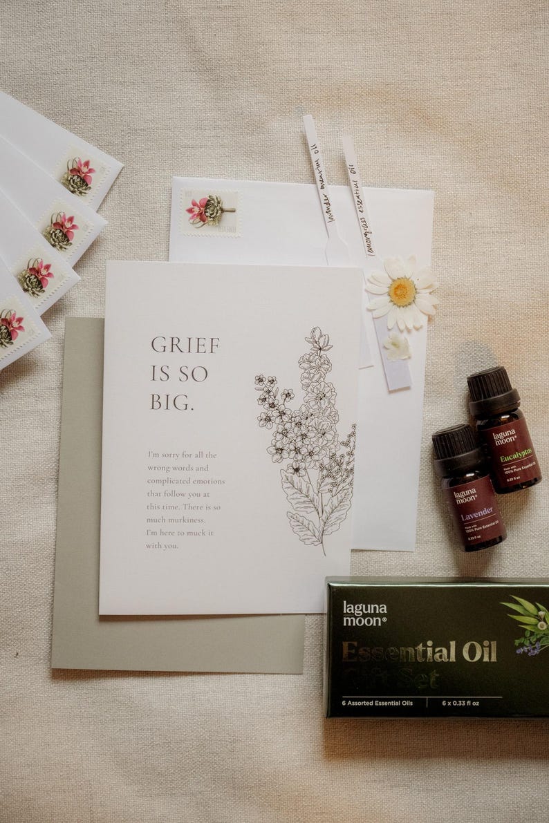 Personal Grief, Not Sympathy, Cards - Etsy