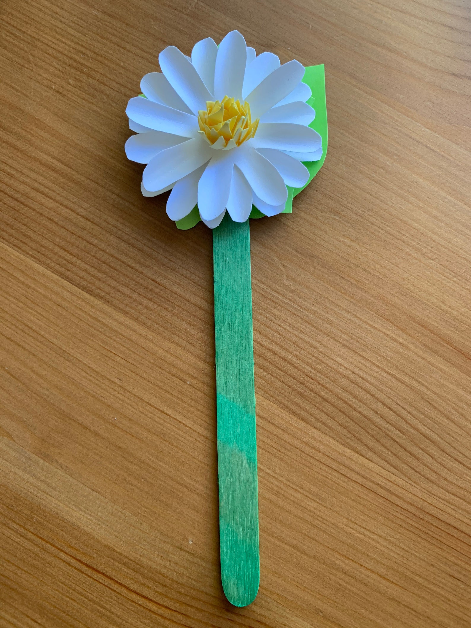 Daisy Bookmark, Paper Flower Bookmark, Flower Bookmark, Book Lover Gift ...