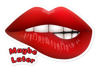 Maybe Later Stickers - Etsy