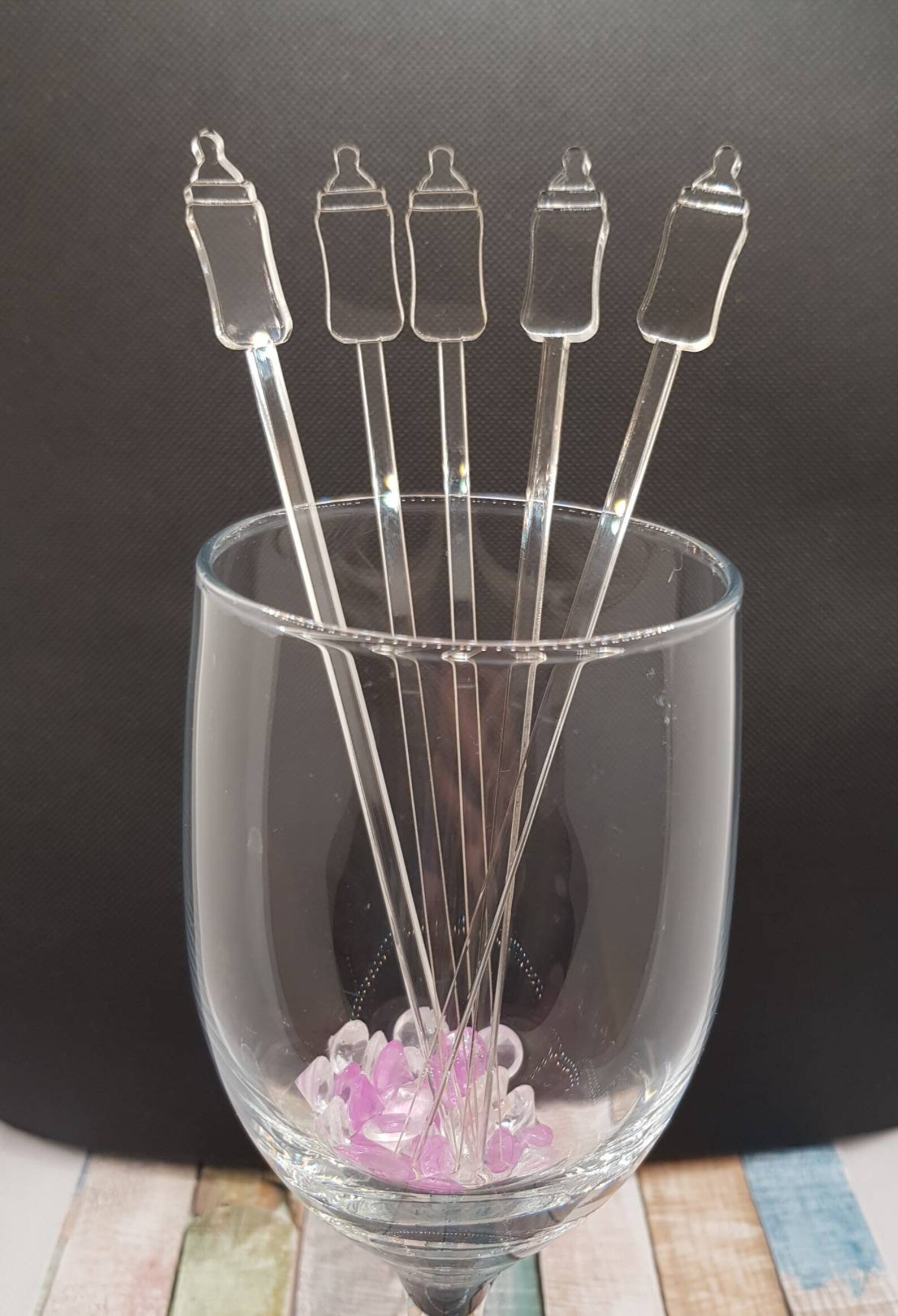 Baby Shower Drink Stirrers Cocktail Sticks Twizzle Sticks | Etsy