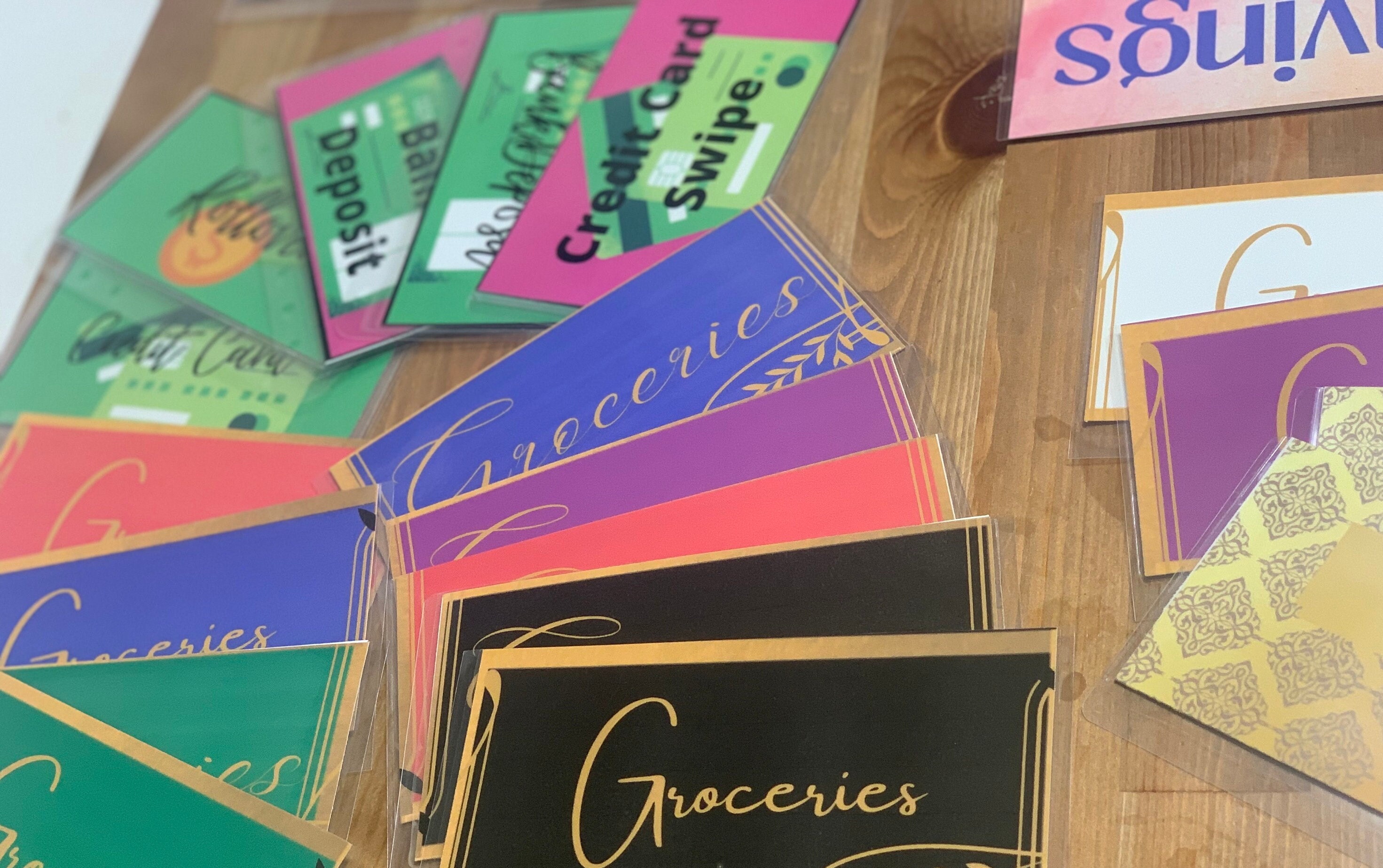 Cash Envelopes Laminated Oopsie Envelopes A6 Budget Binder Cash Stuffing Envelopes Savings