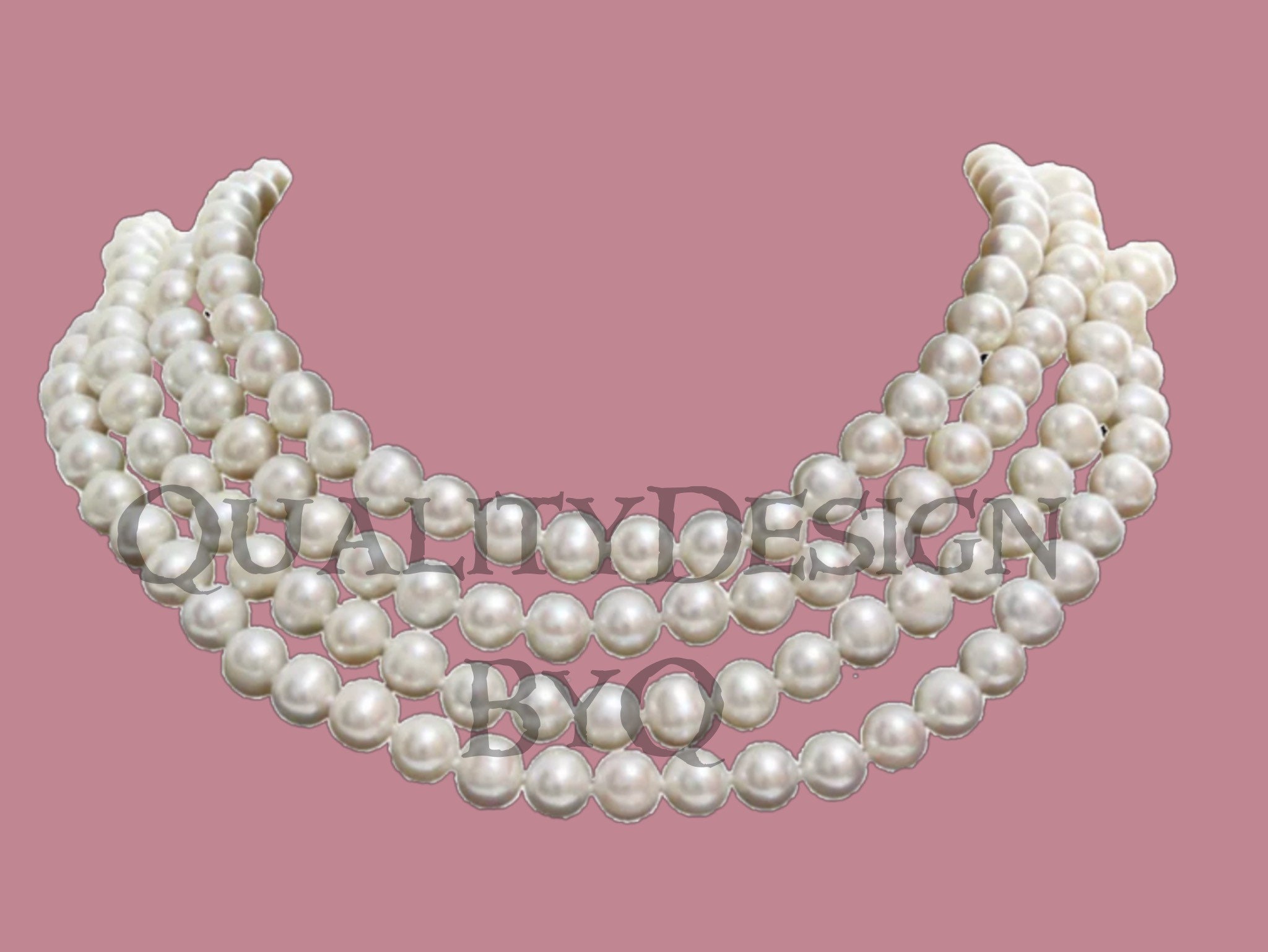 Transparent Pearls Png File Digital File Pearls Pearl Necklace ...