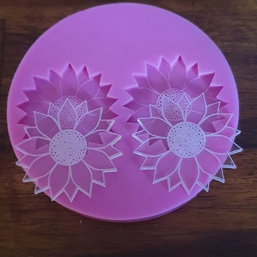 Flower Silicone Mold Epoxy Resin Jewelry Mold Making Etsy Hong Kong