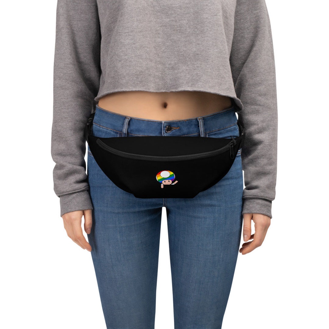 Mario Toad Rainbow Pride Fanny Pack - Etsy