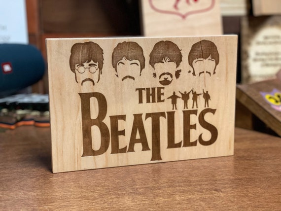 The Beatles Wooden Sign | Etsy