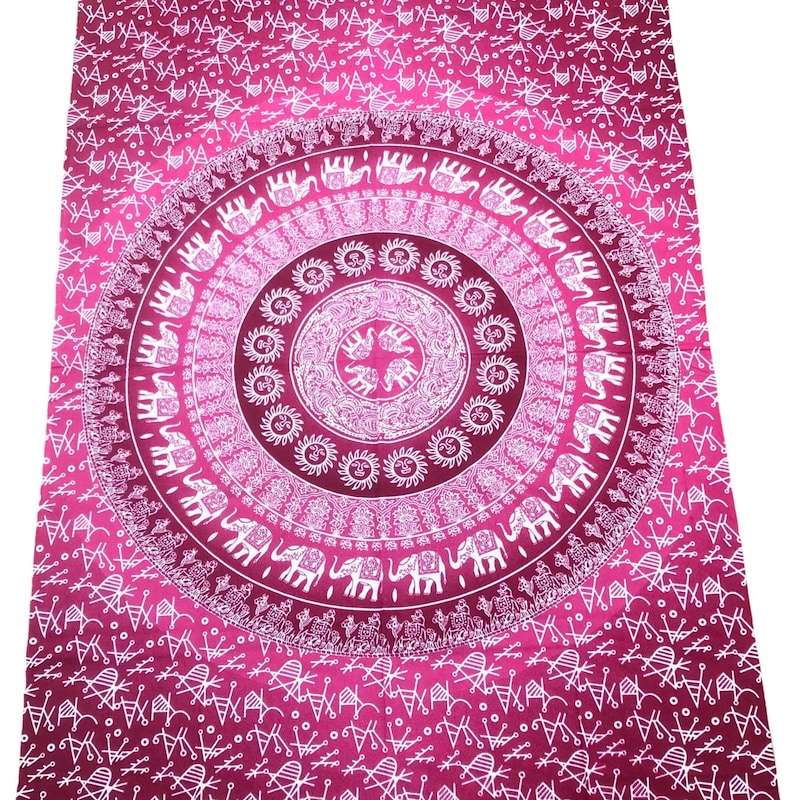 Pink Tapestry - Etsy