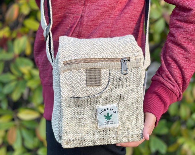 Hemp Coin Purse Wallet - Etsy UK