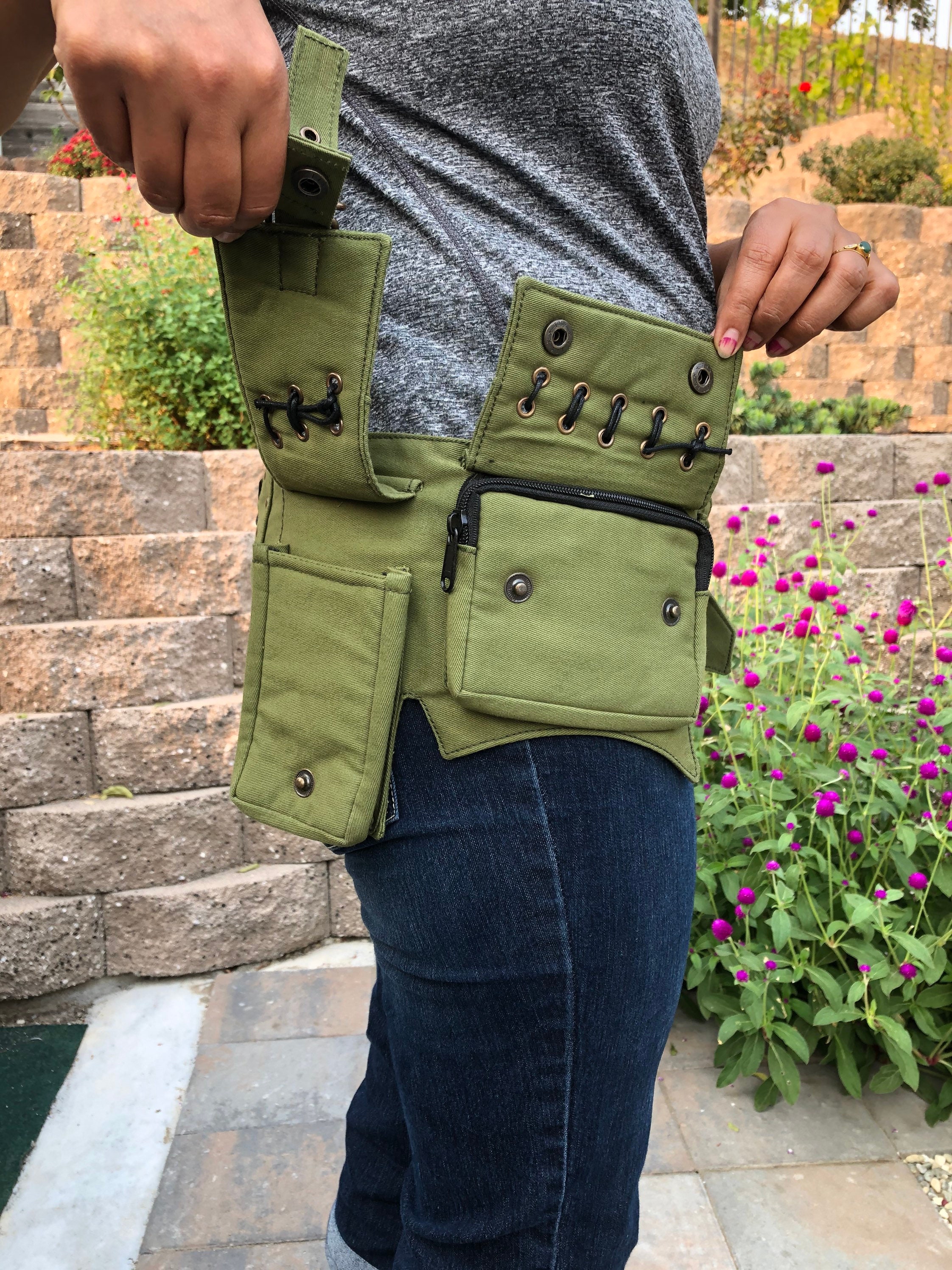 5-Pocket Unisex Fanny Pack multi purpose west pack Cute Fanny | Etsy