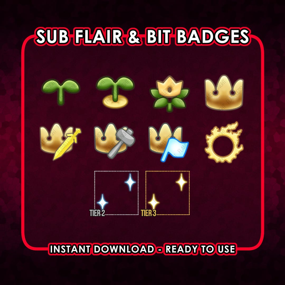 Game Icons FFXIV | Sub Flair Bit Role & Loyalty Badge | Twitch Discord ...