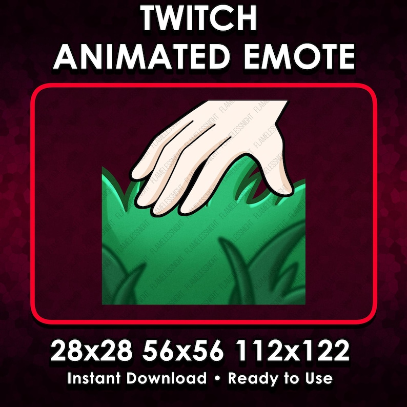 Touch Grass (fair) - Twitch Animated Emote | Twitch Emote | Stream ...