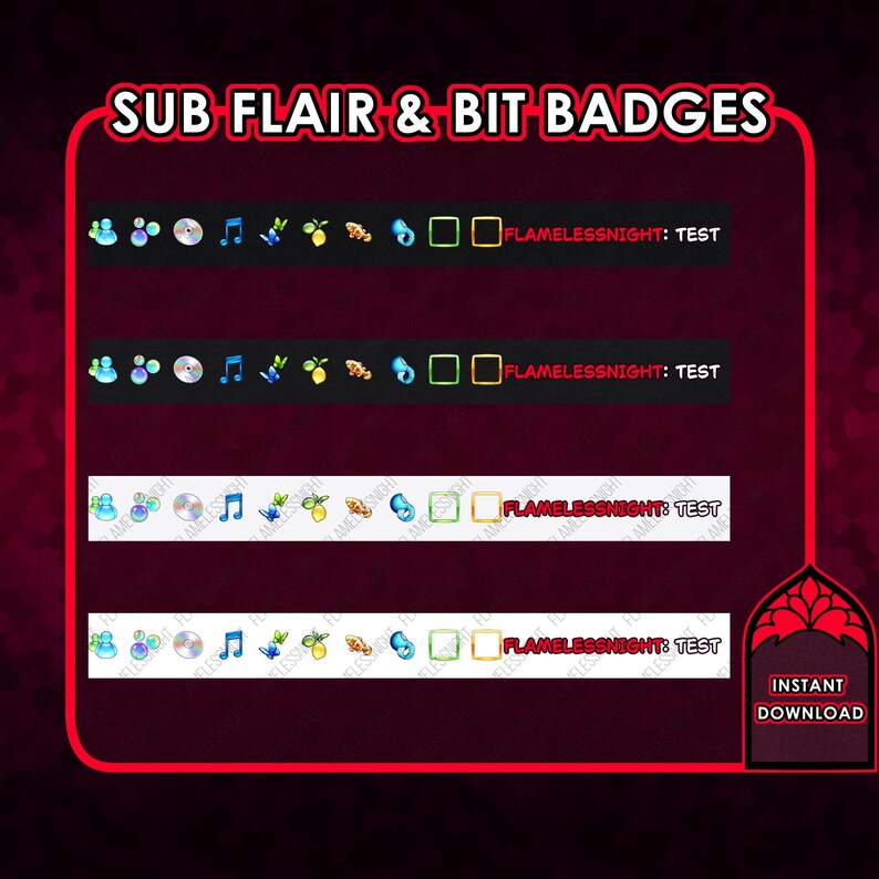 Frutiger Aero | Sub Flair Bit Role & Loyalty Badge | Twitch Discord ...