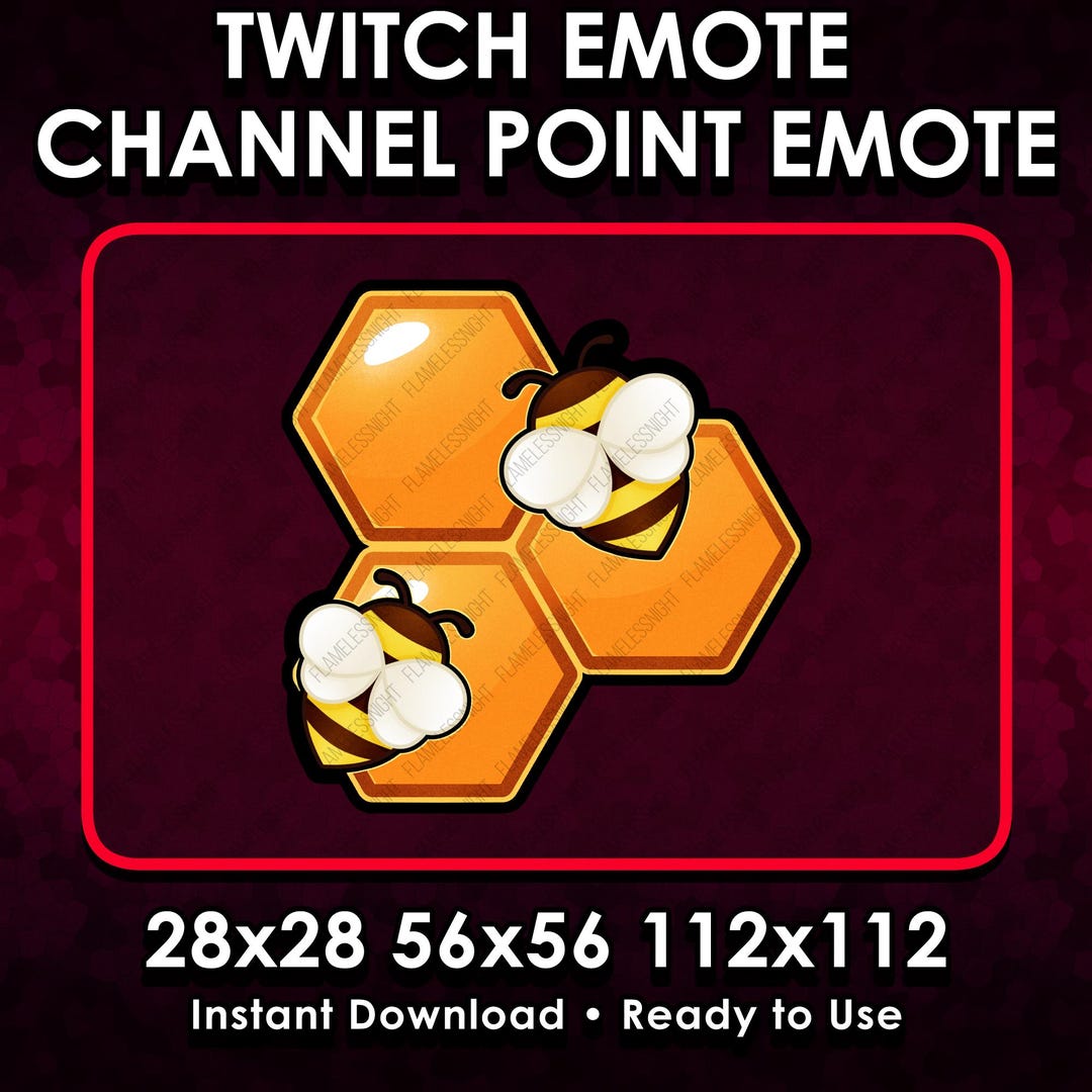 Honeycomb | Twitch Static Emote | Twitch Channel Point - Etsy