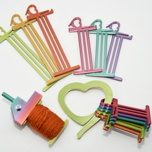 Yarn Bobbin Kit Includes: Bobbins Storage Ring Winder Drill - Etsy