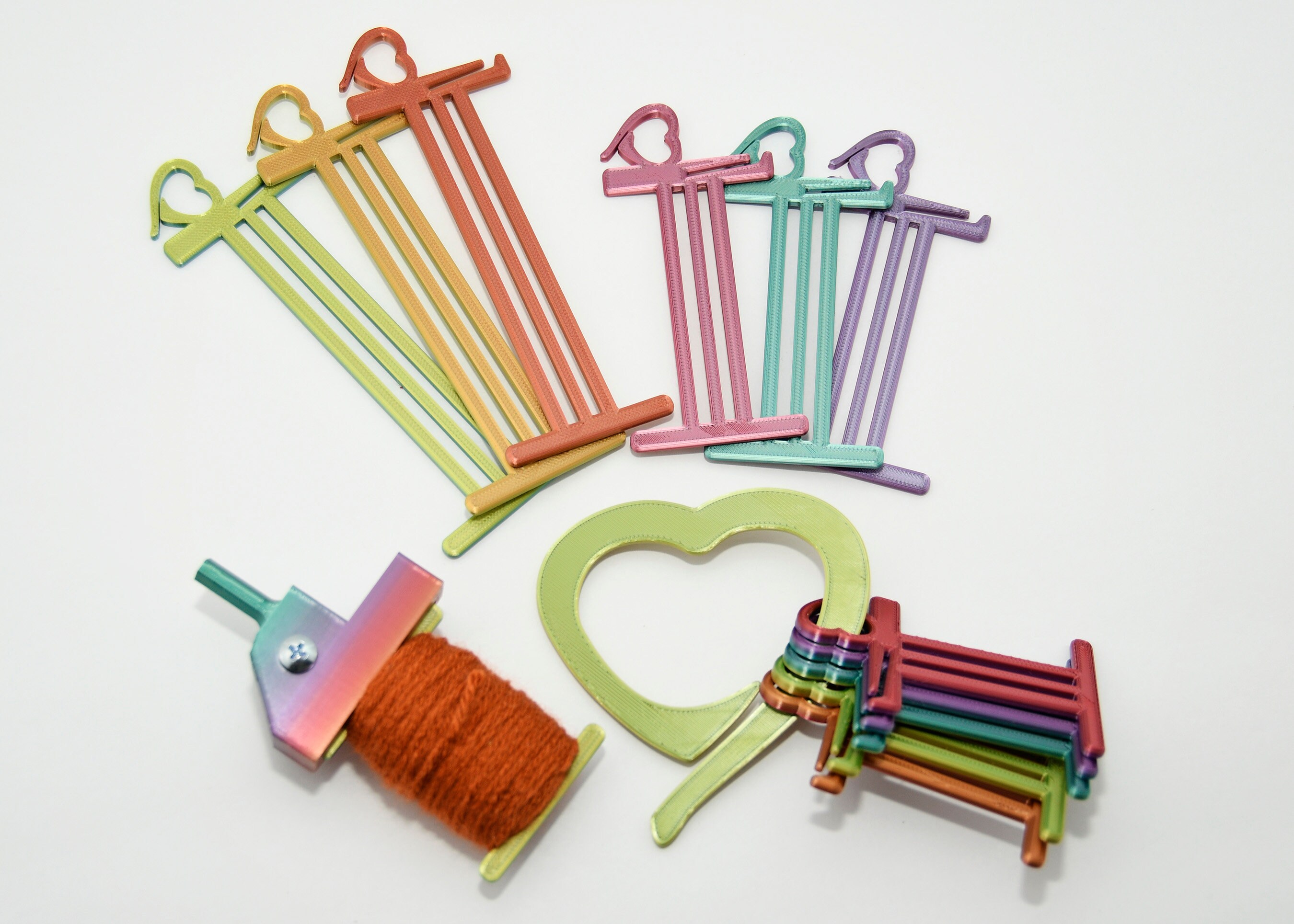 Yarn Bobbin Kit Includes: Bobbins Storage Ring Winder Drill - Etsy