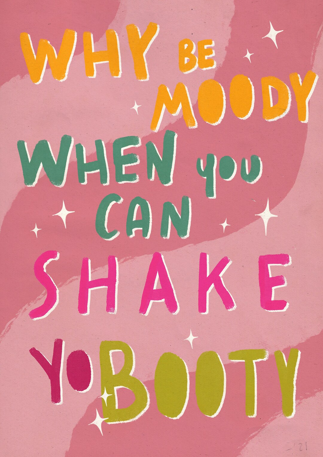 Funny Digital Painting Digital Poster Digital Wall Art Printable - Etsy