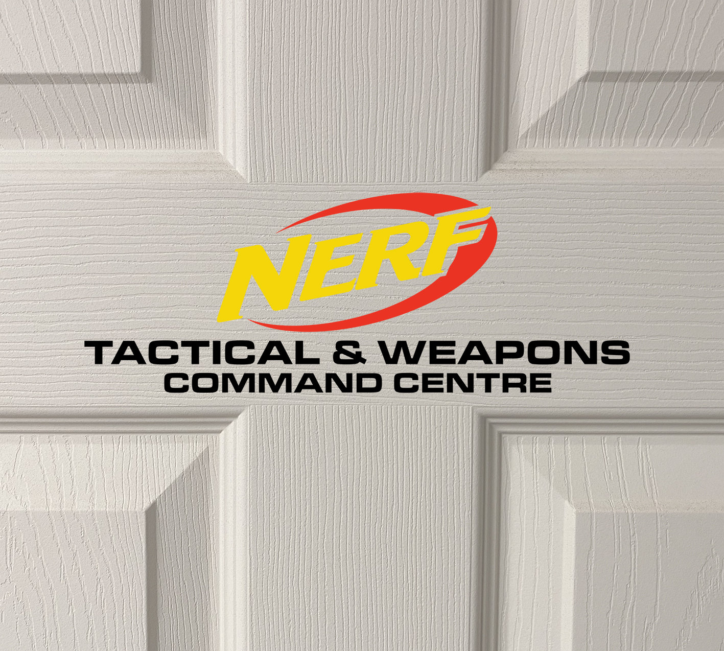 Nerf Blaster Door Vinyl Decal Sticker - Etsy UK