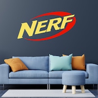 Modern Nerf Logo Decal - Etsy