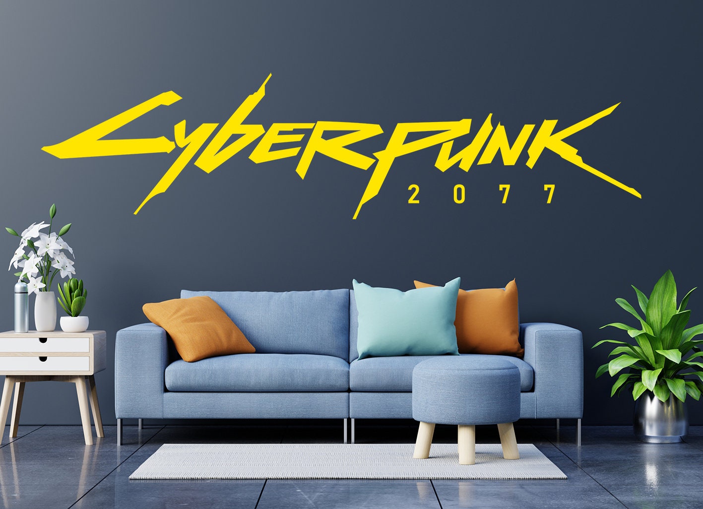 Cyberpunk Vinyl Sticker - Etsy