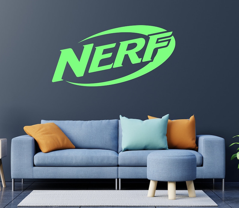 Nerf Blaster Vinyl Decal Sticker/decal Wall Art | Etsy