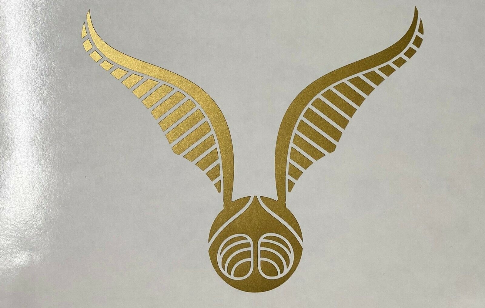 Harry Potter Golden Snitch Vinyl Decal/ Sticker - Etsy UK