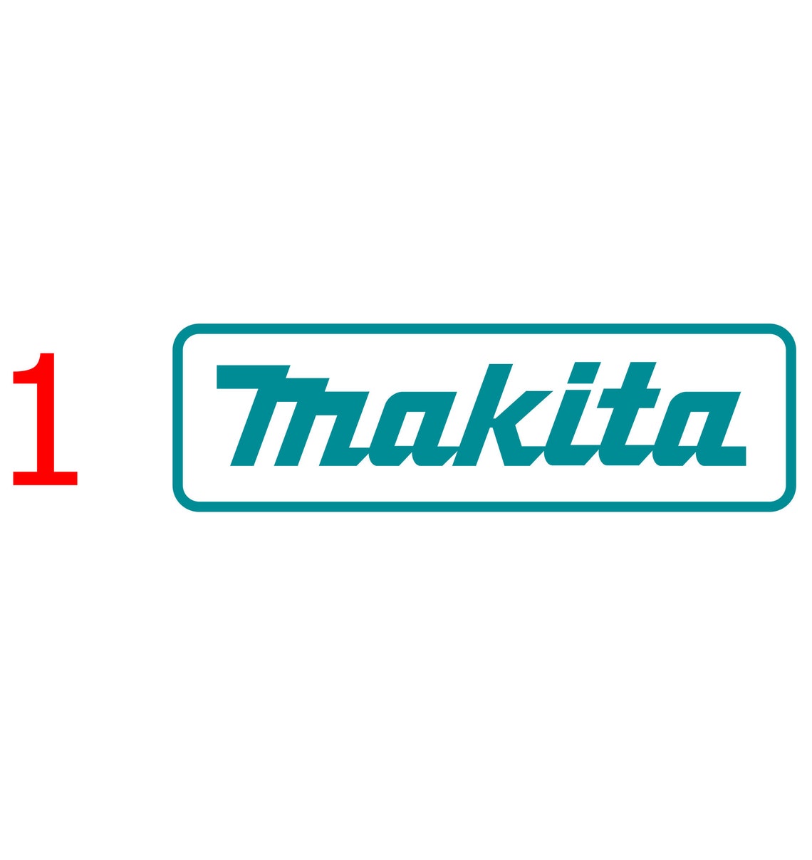 Makita Stickers - Gloss Vinyl Decals, Exterior Rated (set of 3) - Etsy