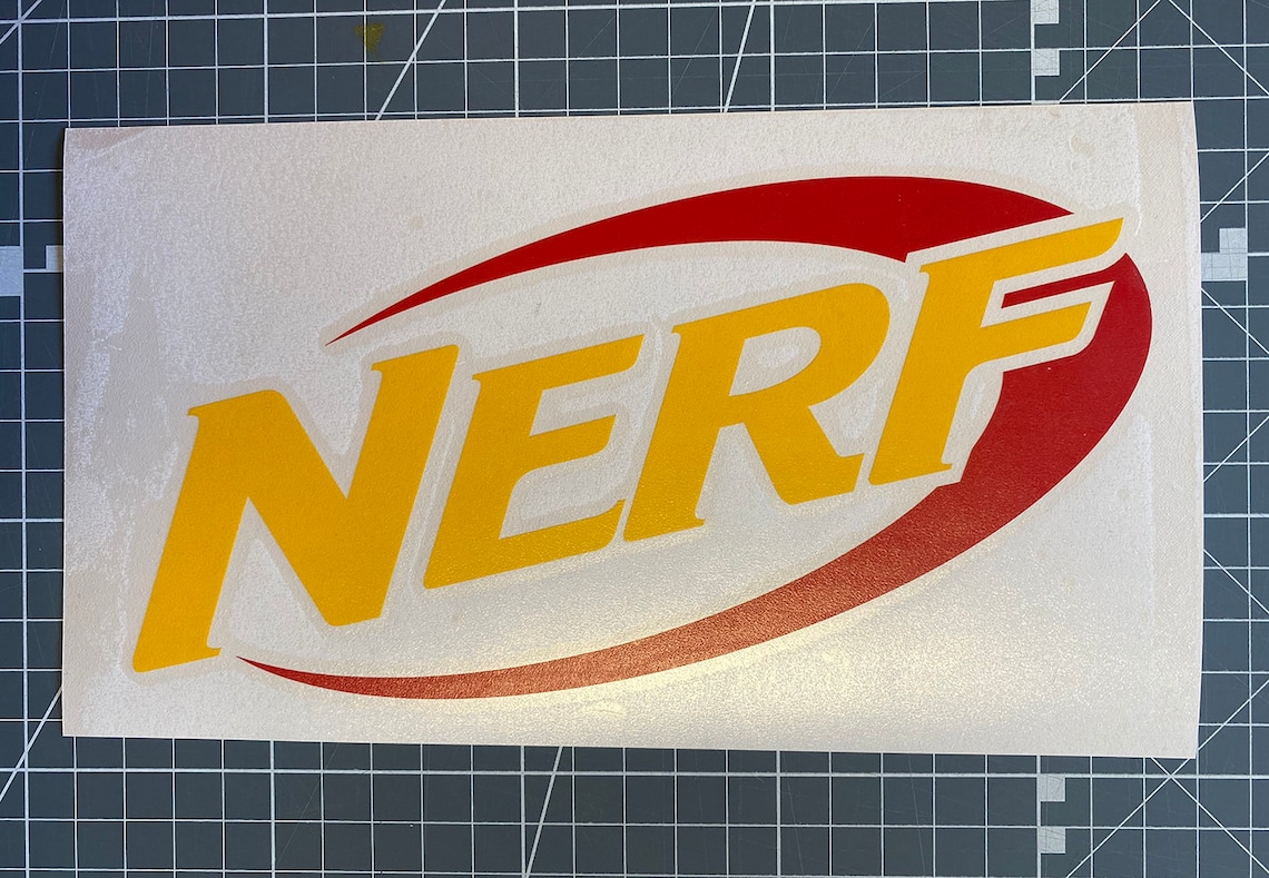 Nerf Blaster Vinyl Decal Sticker/decal Wall Art | Etsy