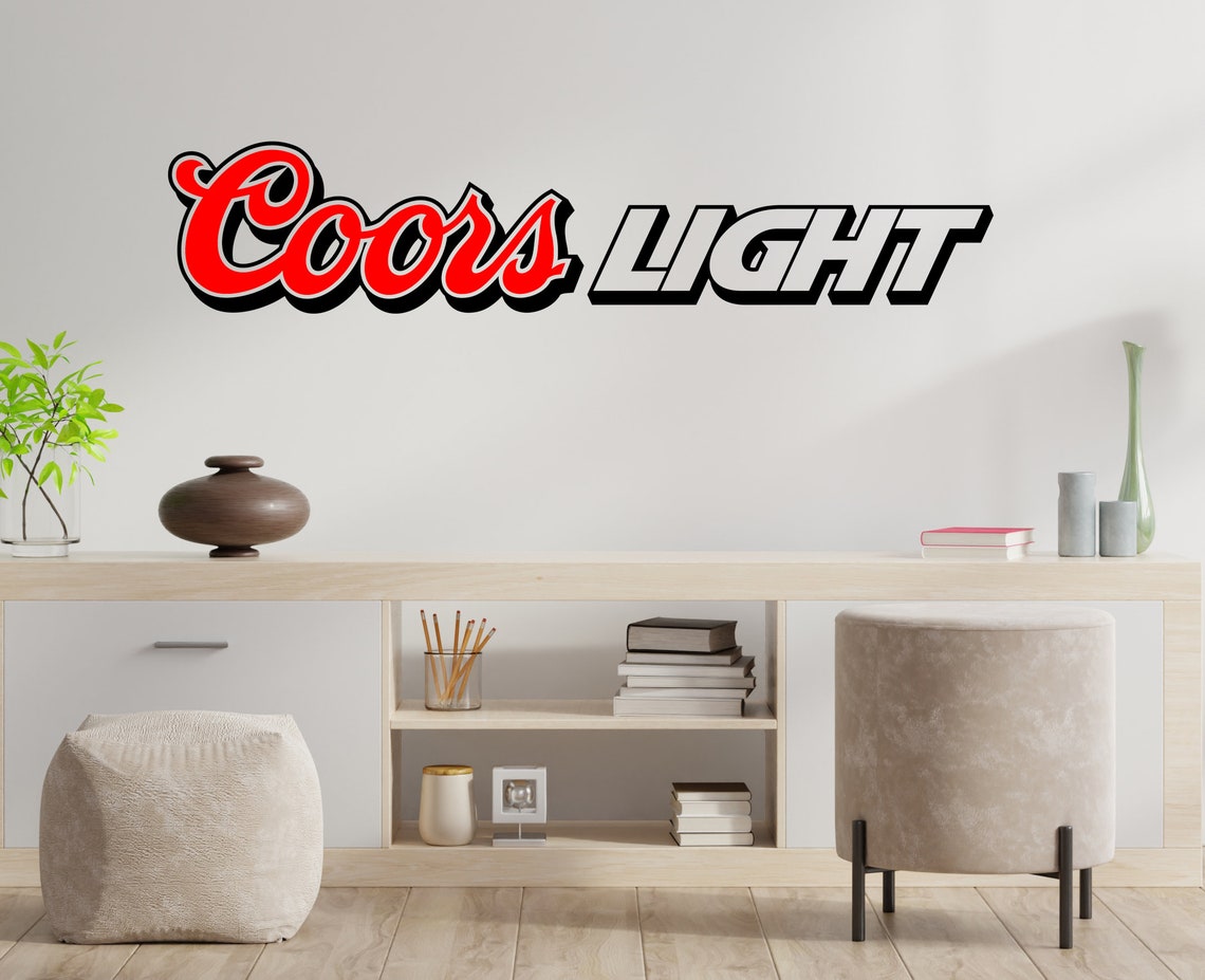 Coors Light Inspired Sticker Decal Door Wall Laptop Fridge - Etsy UK