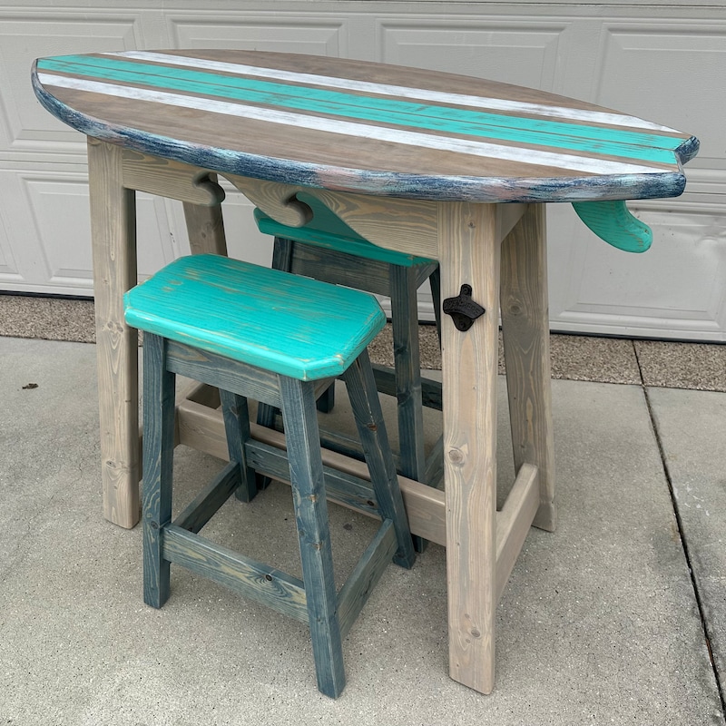 Surfboard Table - Etsy