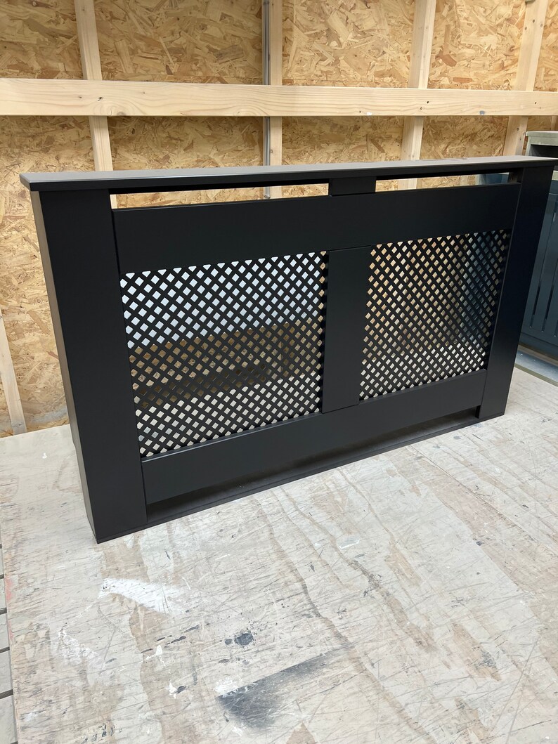 Custom Black Grill Radiator Cover - Etsy