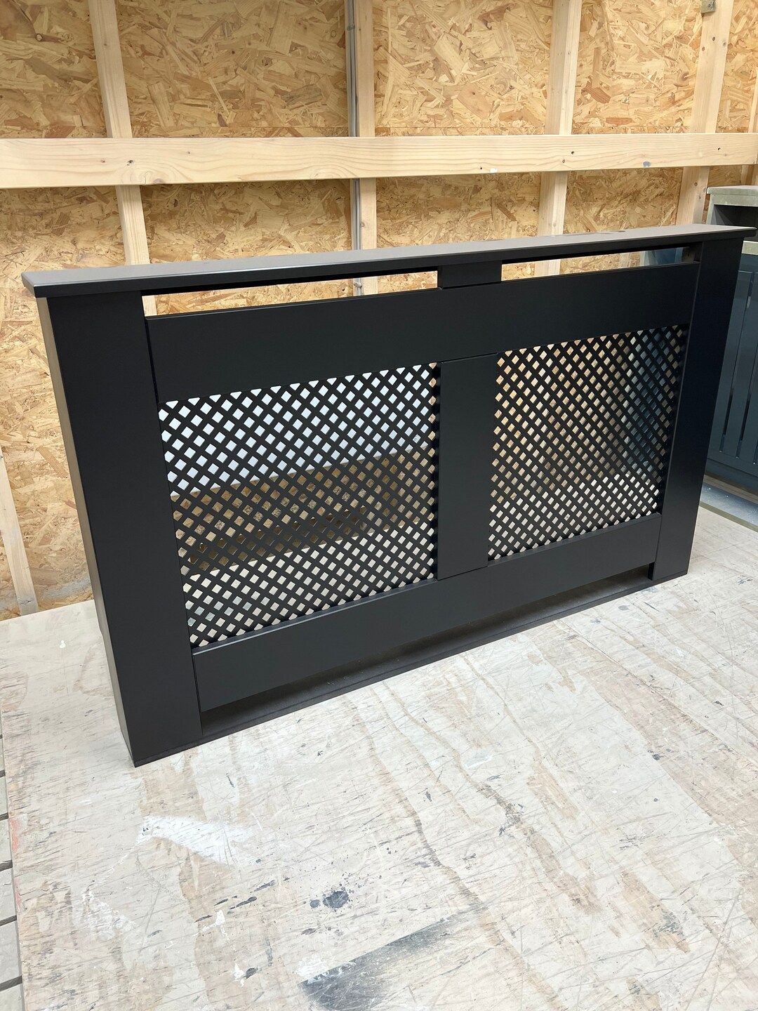 Custom Black Grill Radiator Cover - Etsy