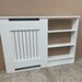 Bespoke Vertical Slat Radiator Cover With Shelves UK - Etsy