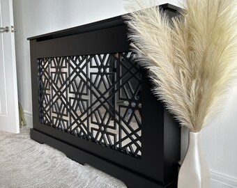 Bookcase Radiator Cover Bookshelf Radiator Cover Solid Oak - Etsy UK