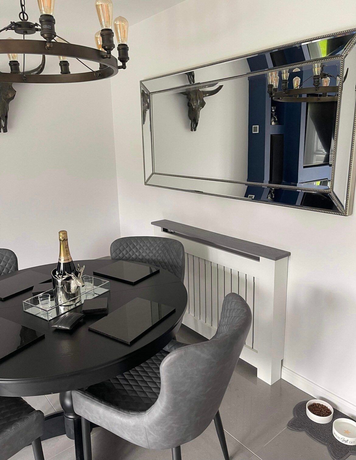 Bespoke Custom Radiator Cover Solid Oak Top UK - Etsy