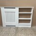 Bespoke Vertical Slat Radiator Cover With Shelves UK - Etsy