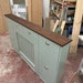 Radiator Cover With Double Shoe Storage, Drawers and Solid Oak Top ...